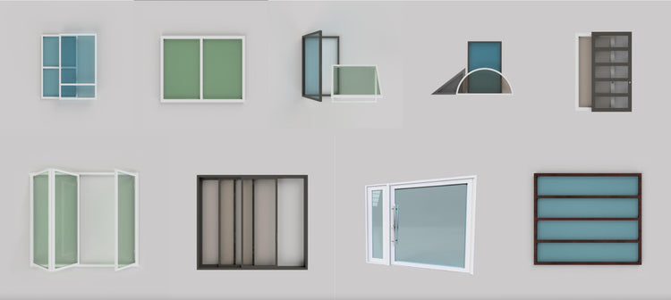 Choose The Color And Type Of Windows-Doors For Your Home